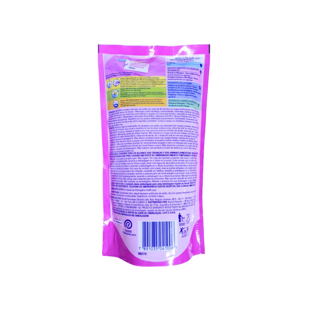 Vanish Chlorine-Free Bleach Sachet 500ml for Sale New Zealand| New ...