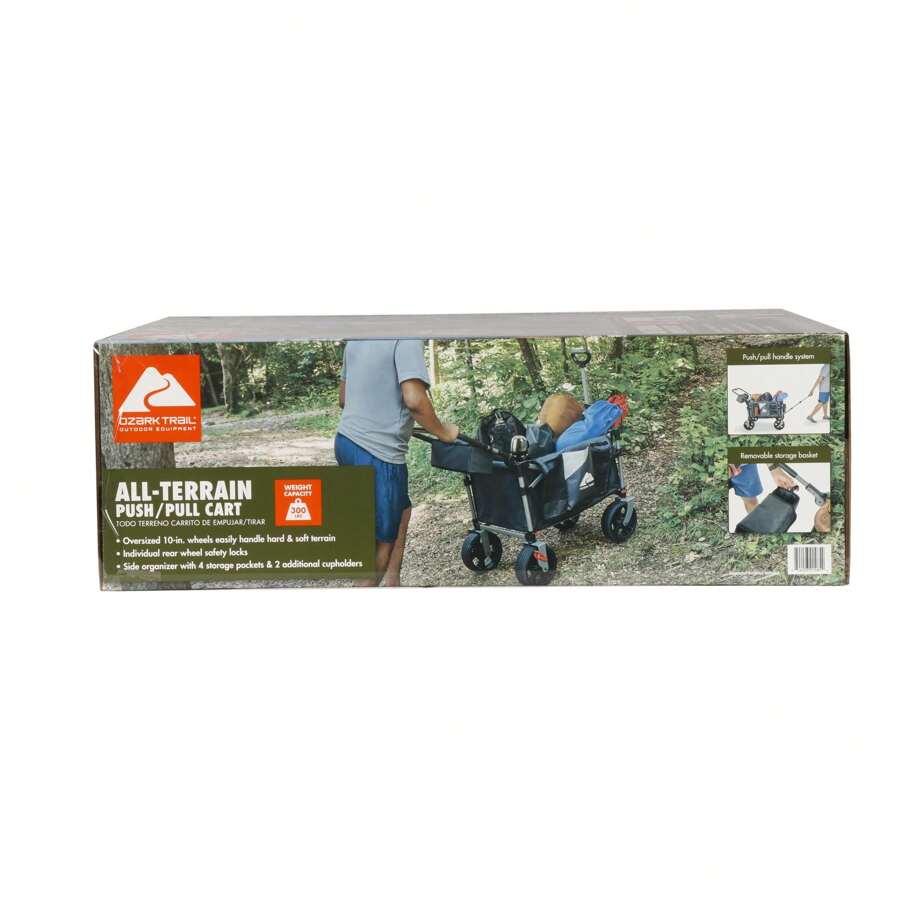 Ozark Trail All Terrain Foldable Push Pull Wagon, 48" Height | SHEIN USA