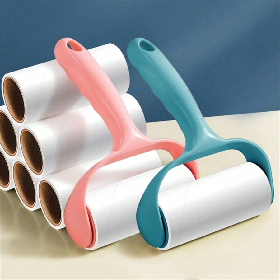 1 Handle + 1/5 Replacement Rolls, 275 Sheets Of Paper, Suitable For Clothing, Carpets, And Car ...