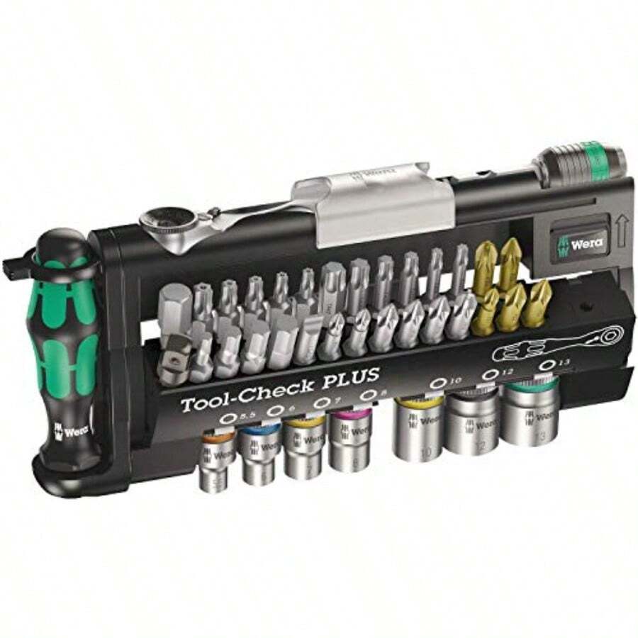 Wera 135926 Kraftform Kompakt W1 Maintenance Kit Silver | SHEIN UK