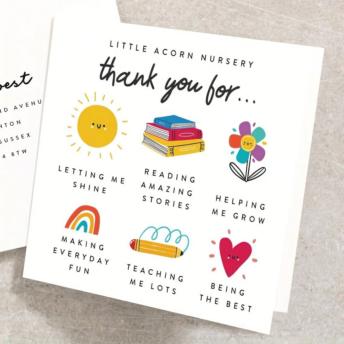 Tarjeta de agradecimiento al maestro, tarjeta de agradecimiento a la ...