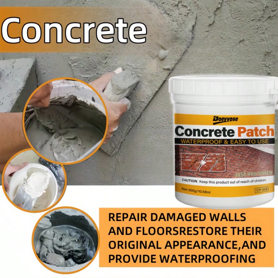 Doeyvose Fast Drying Cement Waterproof Filler Gel, Suitable For Cracks ...