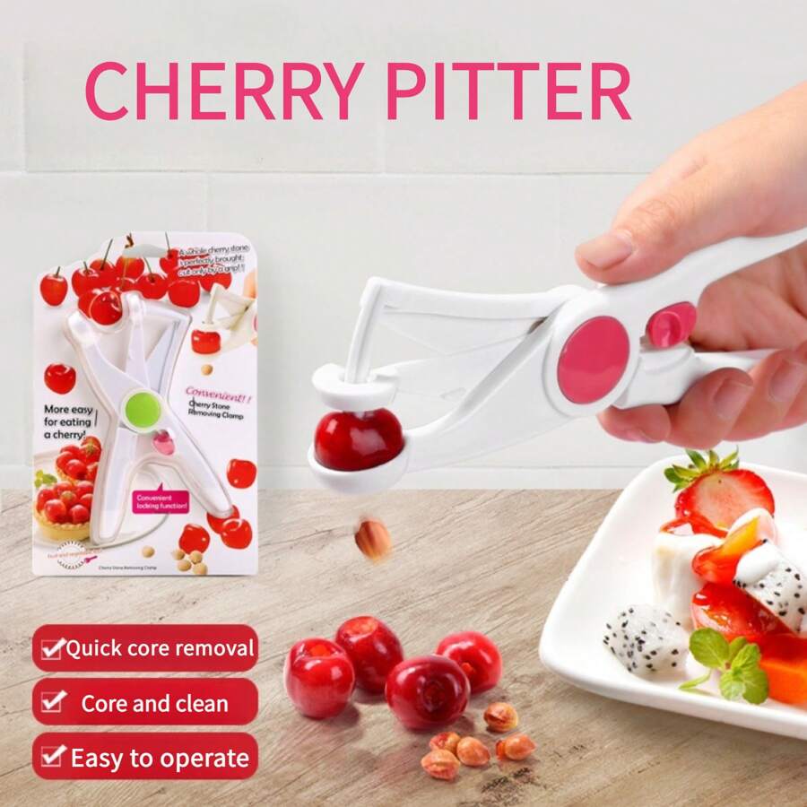 Cherry Pitter, Date Pitter, Vegetable Cutter, Cherry Pitting Tool With ...