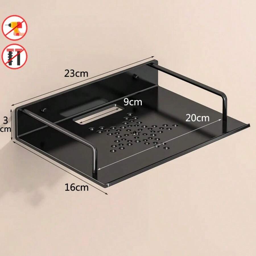 Punch-Free Tv Wall Support Wall Mounted Wire Organizer And Cables Wifi ...