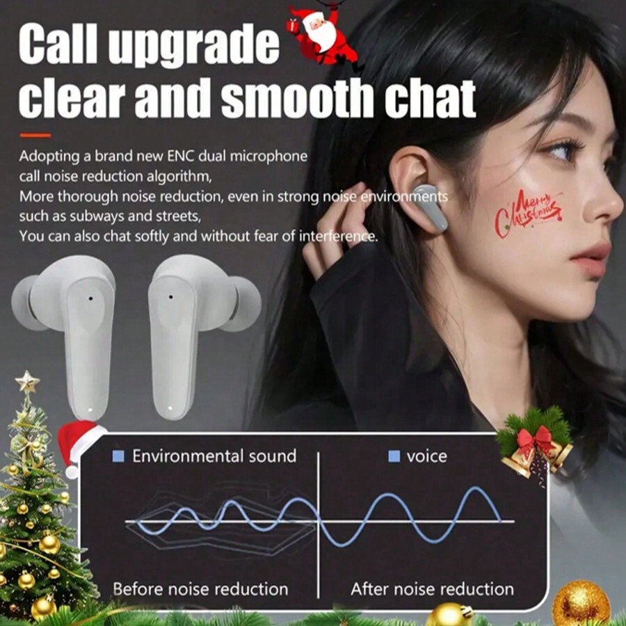 SENBOWE Nouveau design Écouteurs traducteur vocal intelligent ANC ...