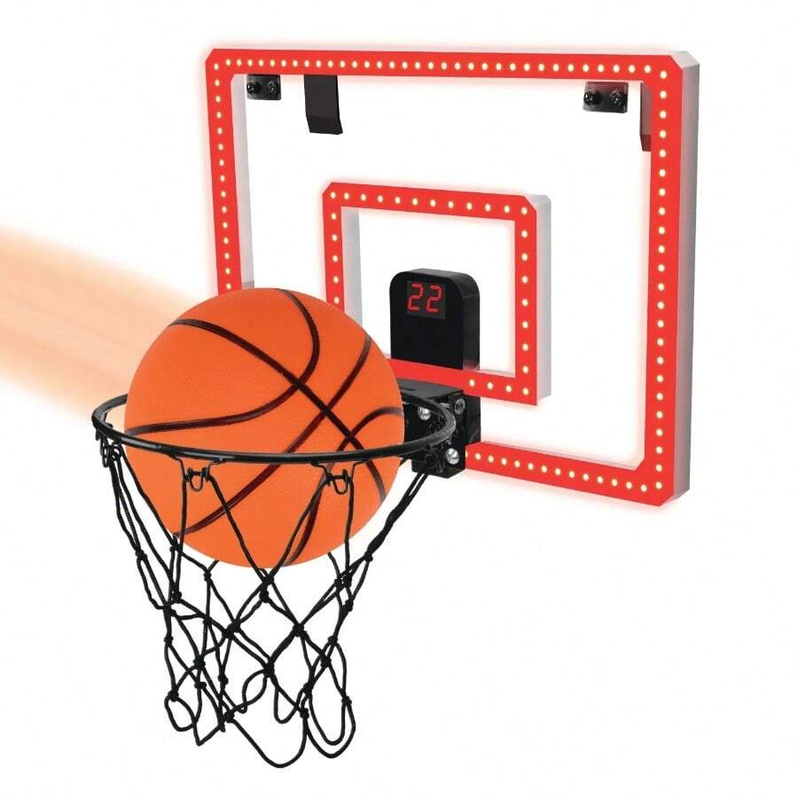 Over-The-Door Hanging Basketball Hoop, Indoor Sports Game, For All Ages ...