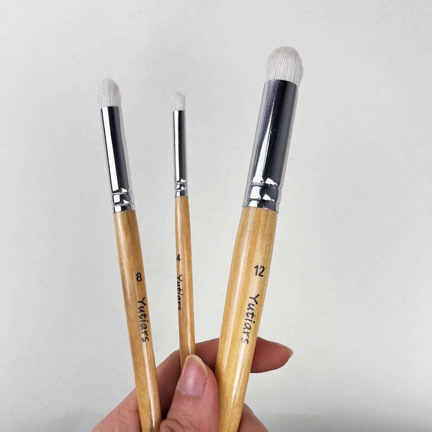 Set di pennelli da miniatura - Pennelli a setole di capra premium per ...