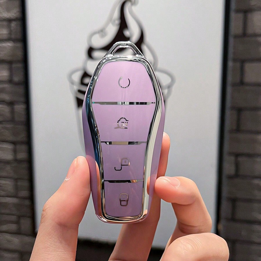 Byd Key Cover TPU Case Cover With Key For BYD Dolphin Mini Song Plus ...