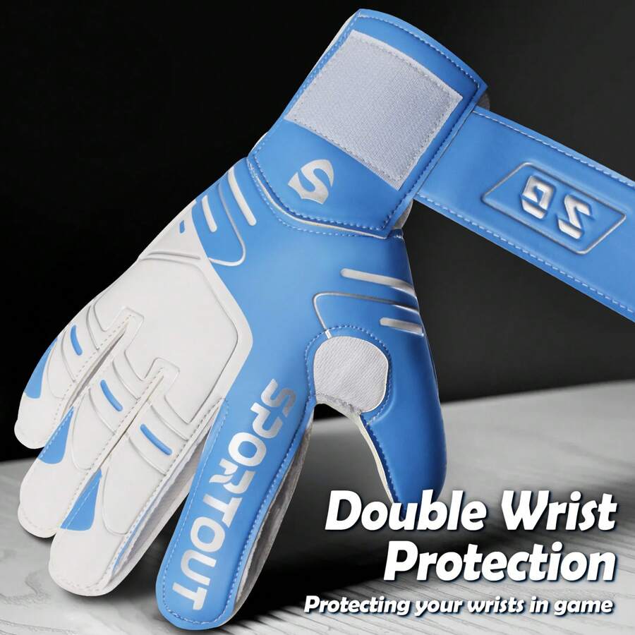 Goalkeeper Gloves For Teens And Adults, Featuring Super Grip, Football ...