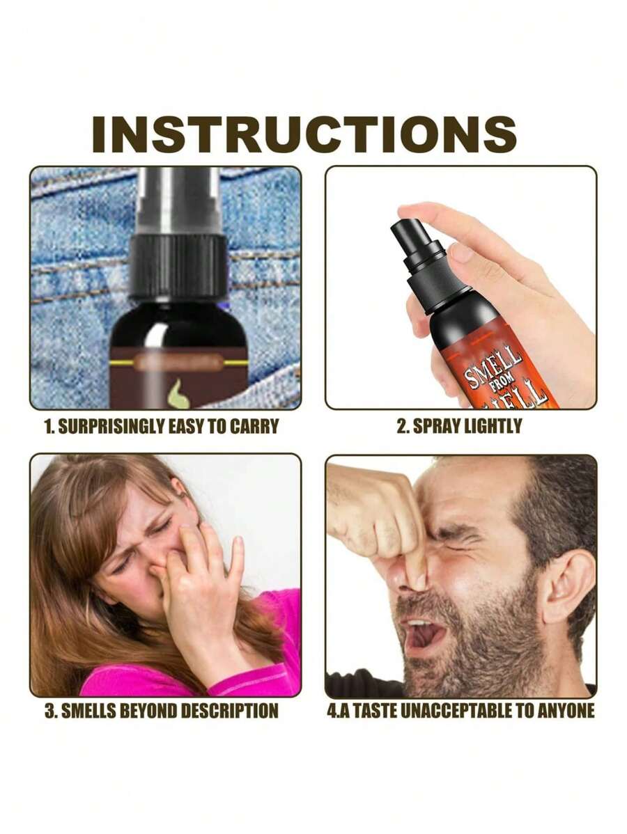 1pc Stink Fart Spray April Fool's Day Prank Liquid Toy Spoof Smell Entertainment Poop Bomb Smell ...