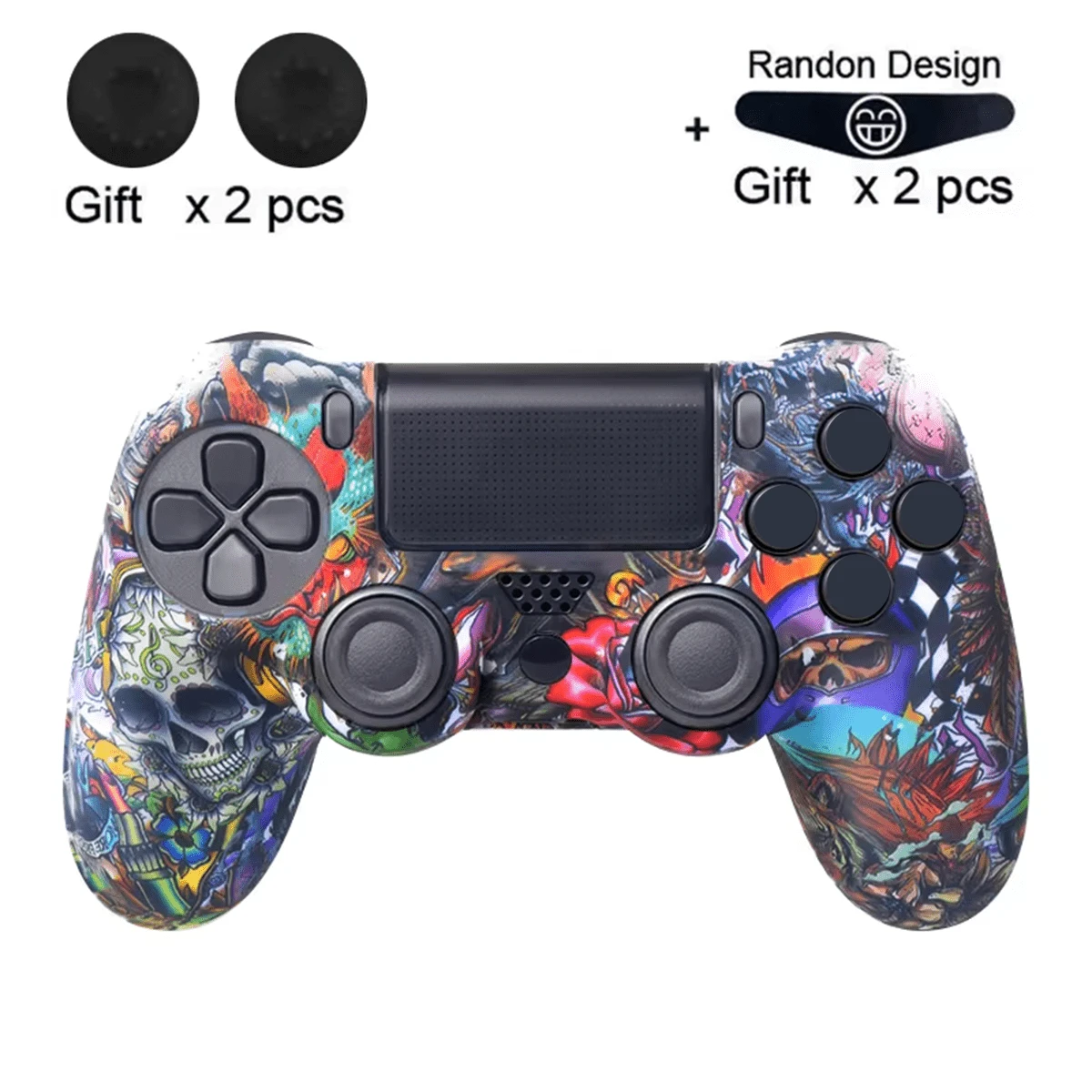 DATA FROG DATA FROG Soft Silicone Gel Rubber Case Cover For PS4 Pro ...