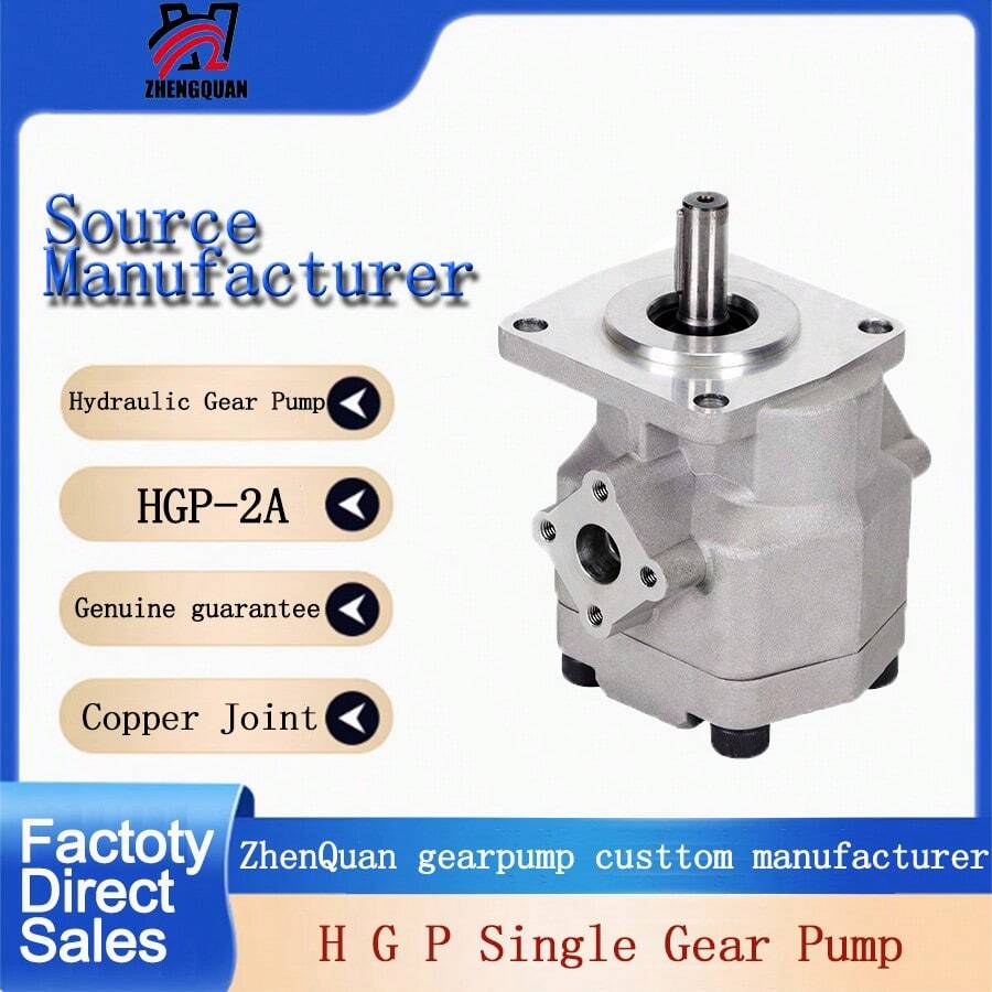 Zhengquan HGP-2A-F9R Gear Pump Hydraulic High Pressure Oil Pump ...