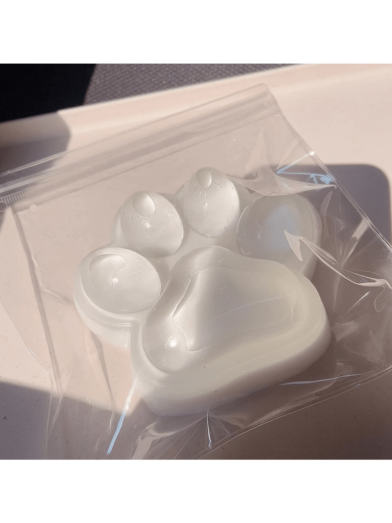 Oversize Jumbo Cat Paw Squeeze Stress Relief Toy, Soft Squeezy Squishy ...