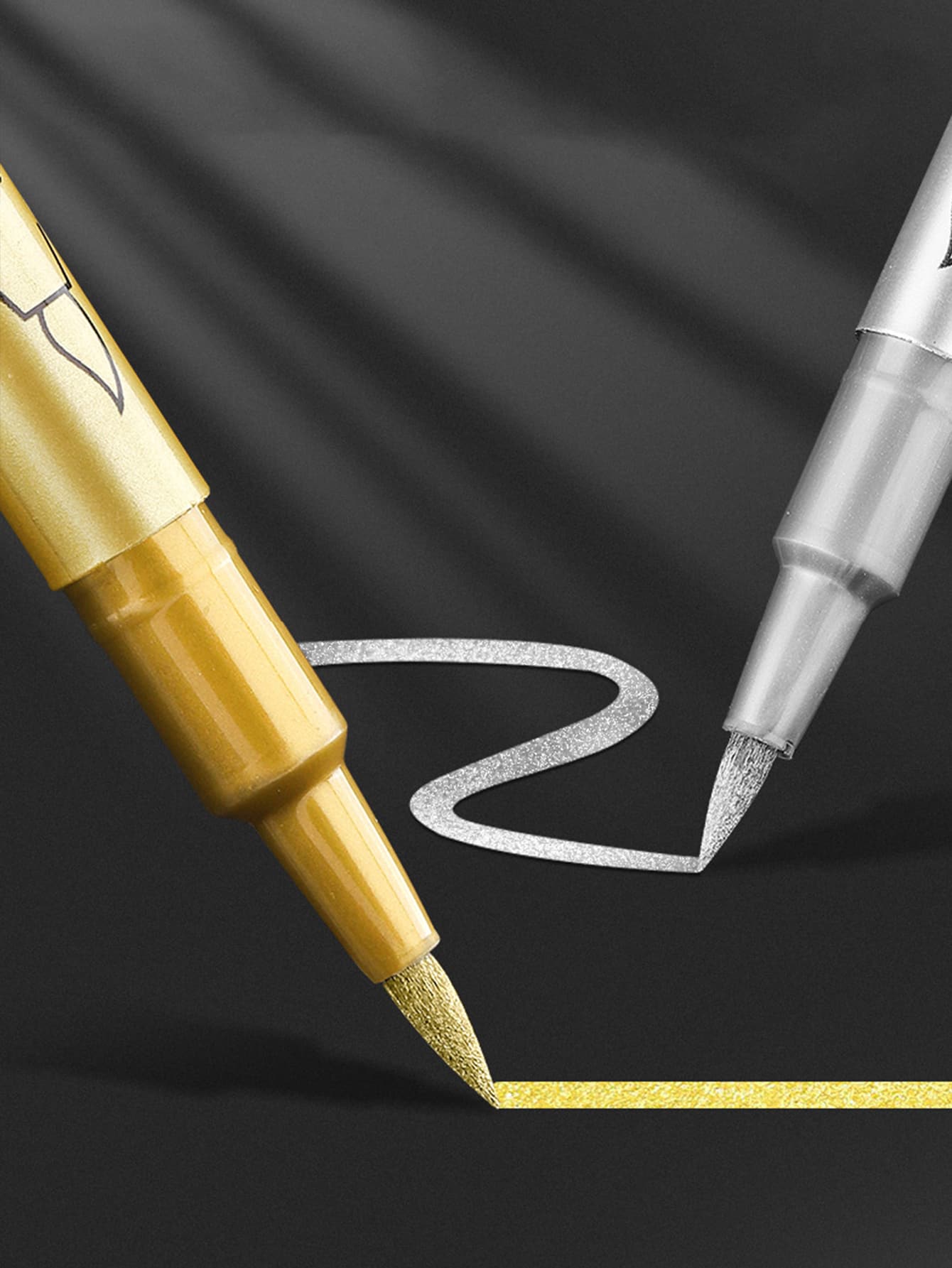 2pcs Metal Craft Pens Pens.School Supplies.Markers.Pen.School Stuff ...