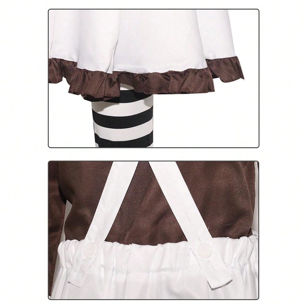 In Stock Oompa Loompa Chocolate Disguise Cosplay Top Dress Costume ...