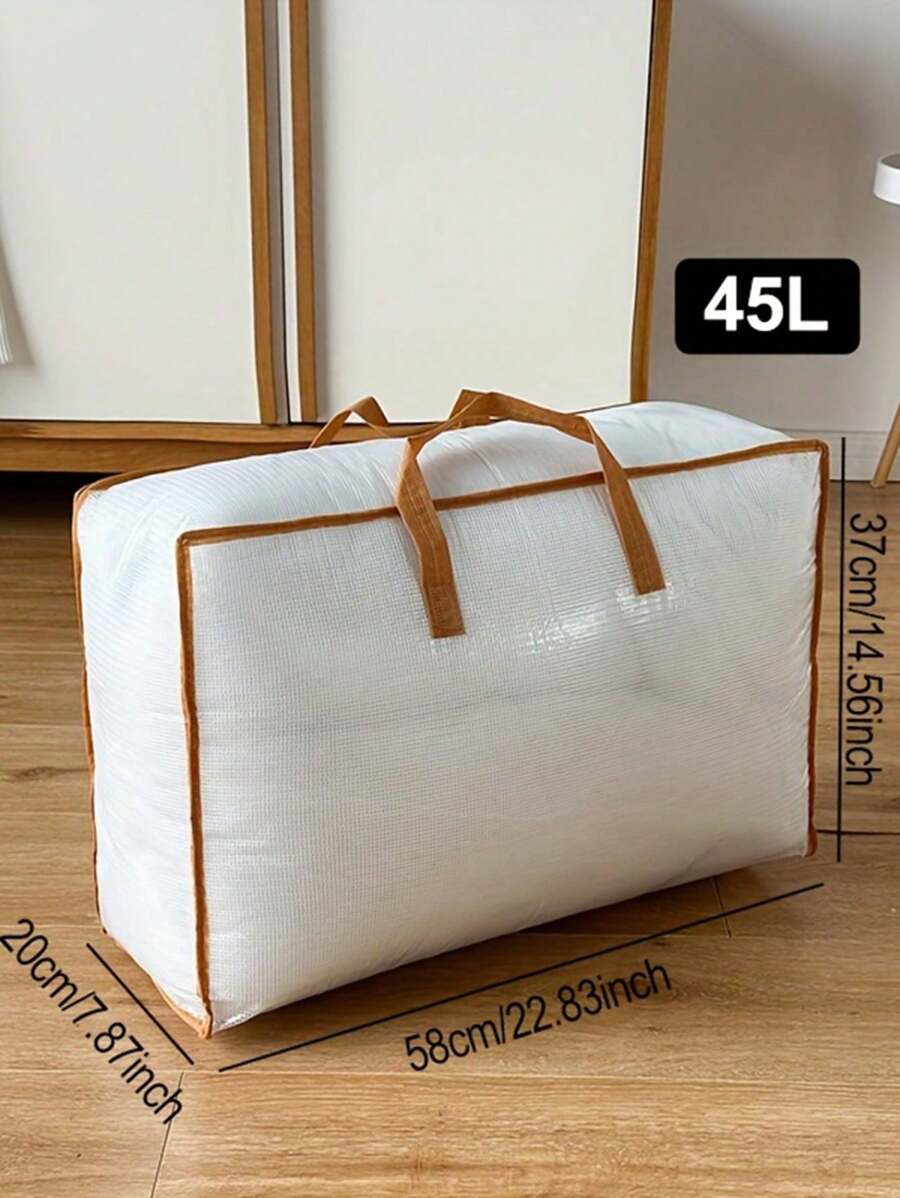 Extra Large PVC Storage Bags With Zipper And Handles, Heavy-Duty Tote ...