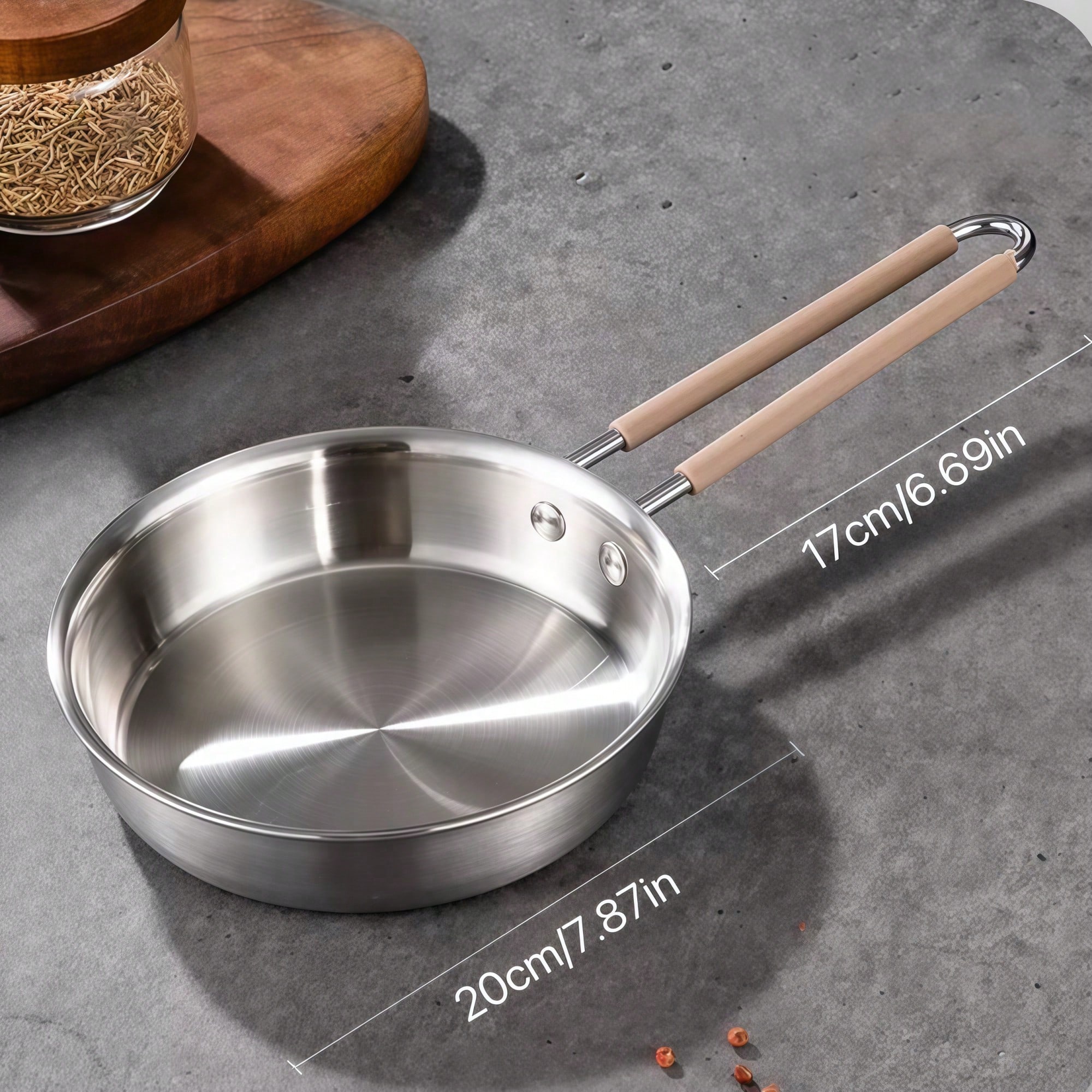 High-Quality Stainless Steel Non-Stick Pan, 304 Stainless Steel ...