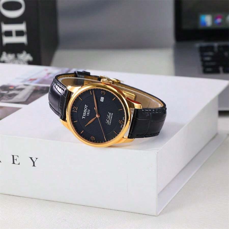 Tissot TISSOT Le Locle Automatic COSC Black PVD Men's Watch Item No. T006.408.36.057.00 for Sale ...