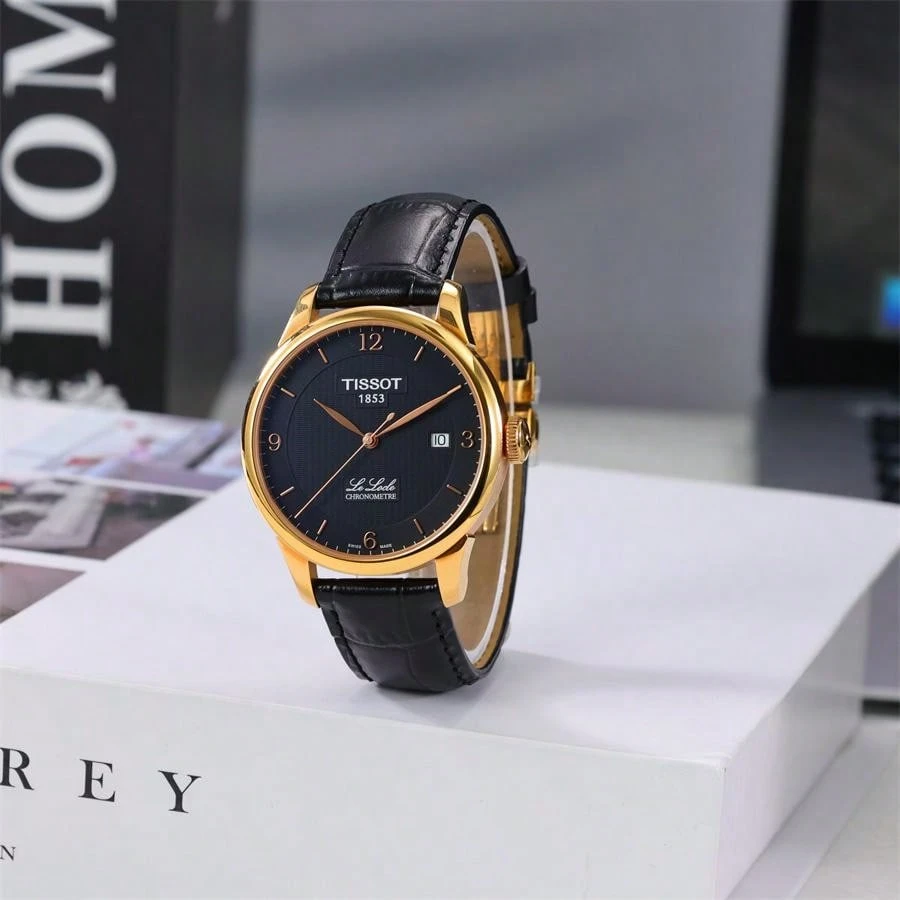 Tissot TISSOT Le Locle Automatic COSC Black PVD Men's Watch Item No. T006.408.36.057.00 for Sale ...