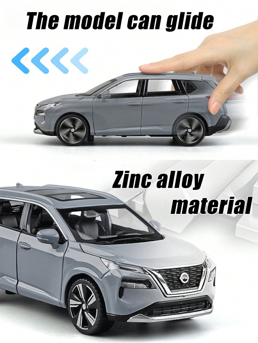 Nissan Un modèle de voiture en alliage simulé d'un véhicule tout ...