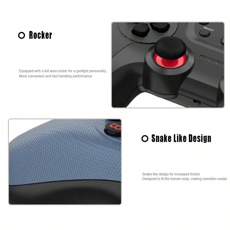 2.4G Wireless Gamepad Gaming Controller Bluetooth Joystick For Android ...