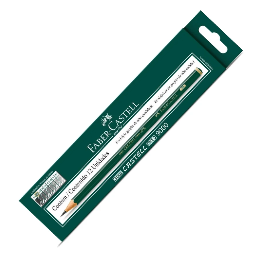 Faber Castell Technical School Pencil Kit 12 9000 Graphite Drawing ...