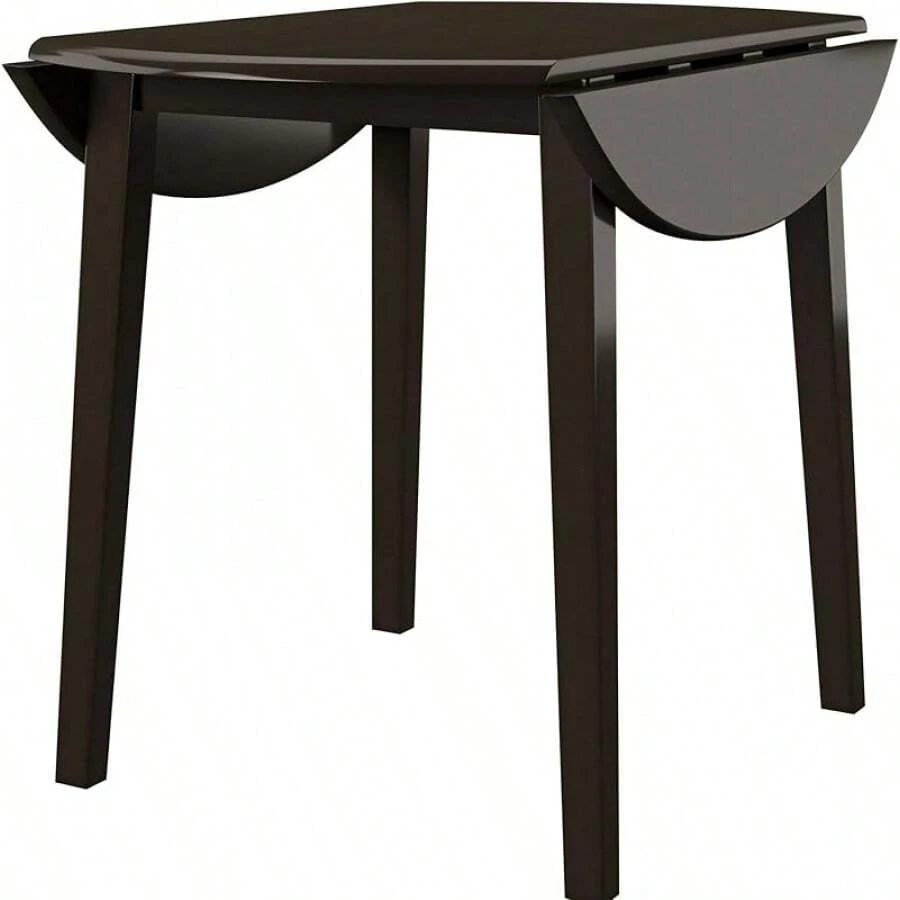 Signature Design By Ashley Hammis Round Dining Room Drop Leaf Table ...