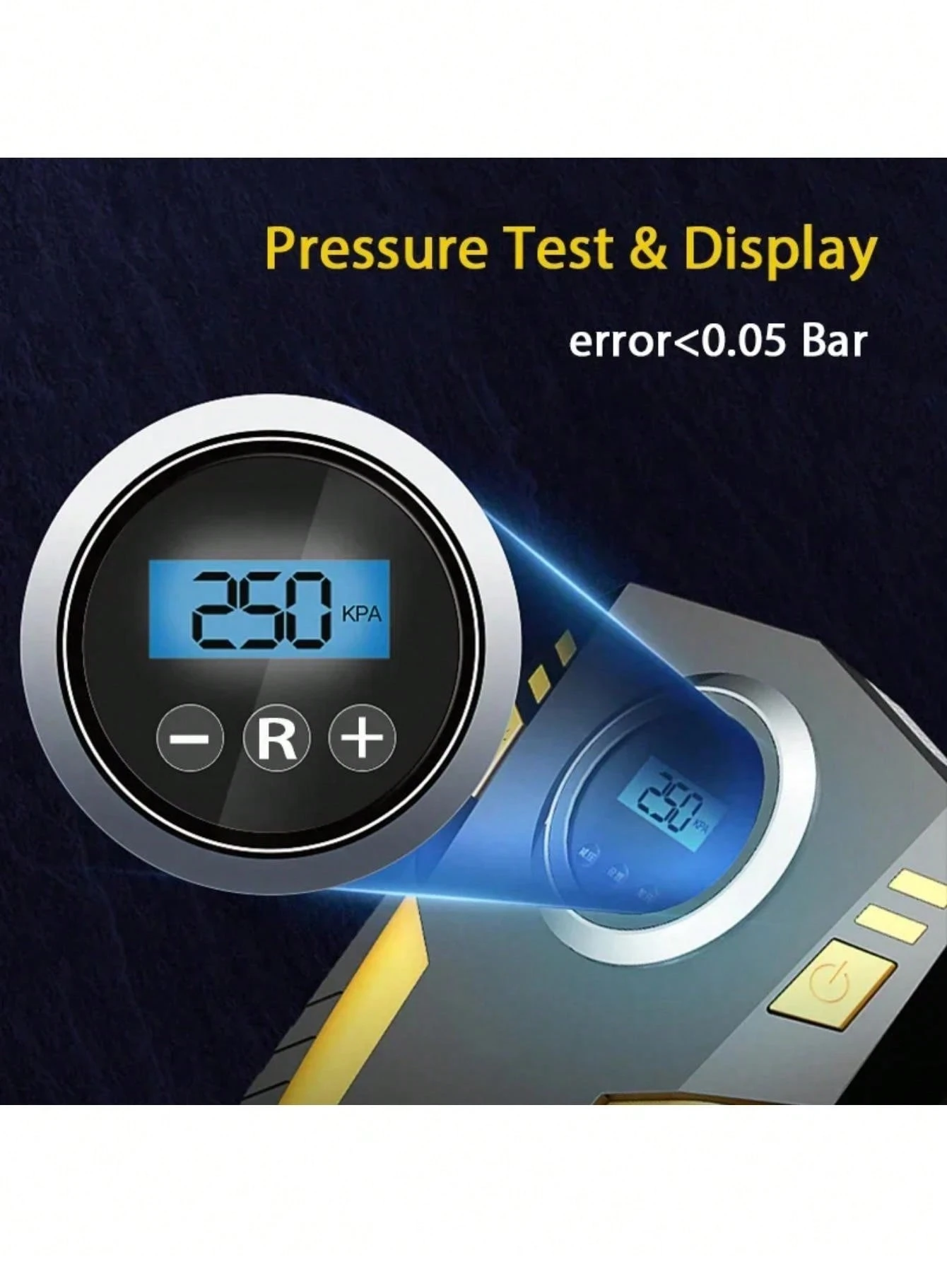 Portable Tire Inflator - Car Accessories, 150PSI 12V Car Cigarette ...