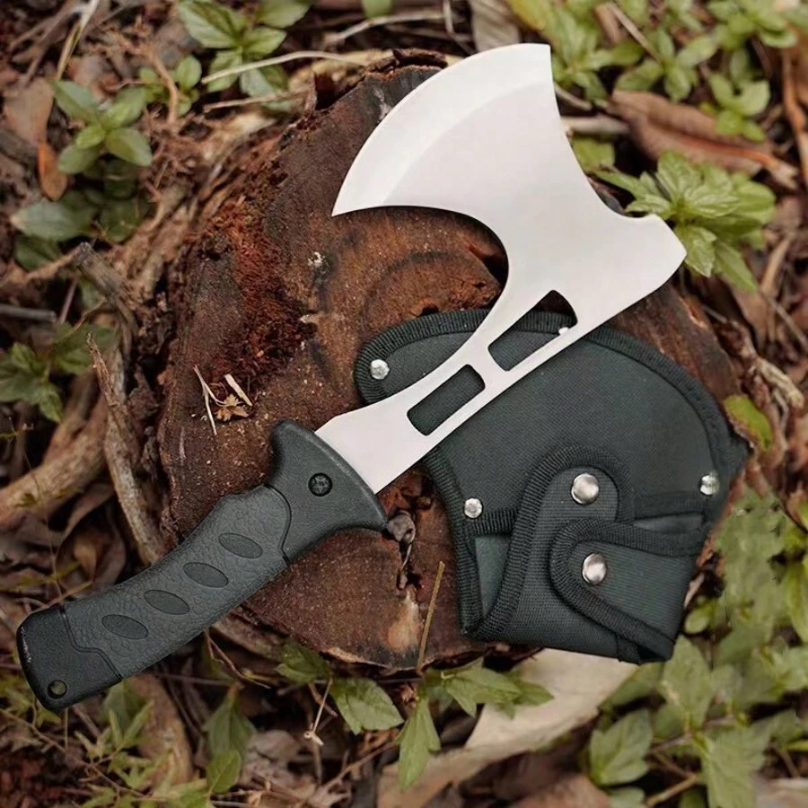Self-Defense Camping Axe, Outdoor Hatchet, Multifunctional Felling ...