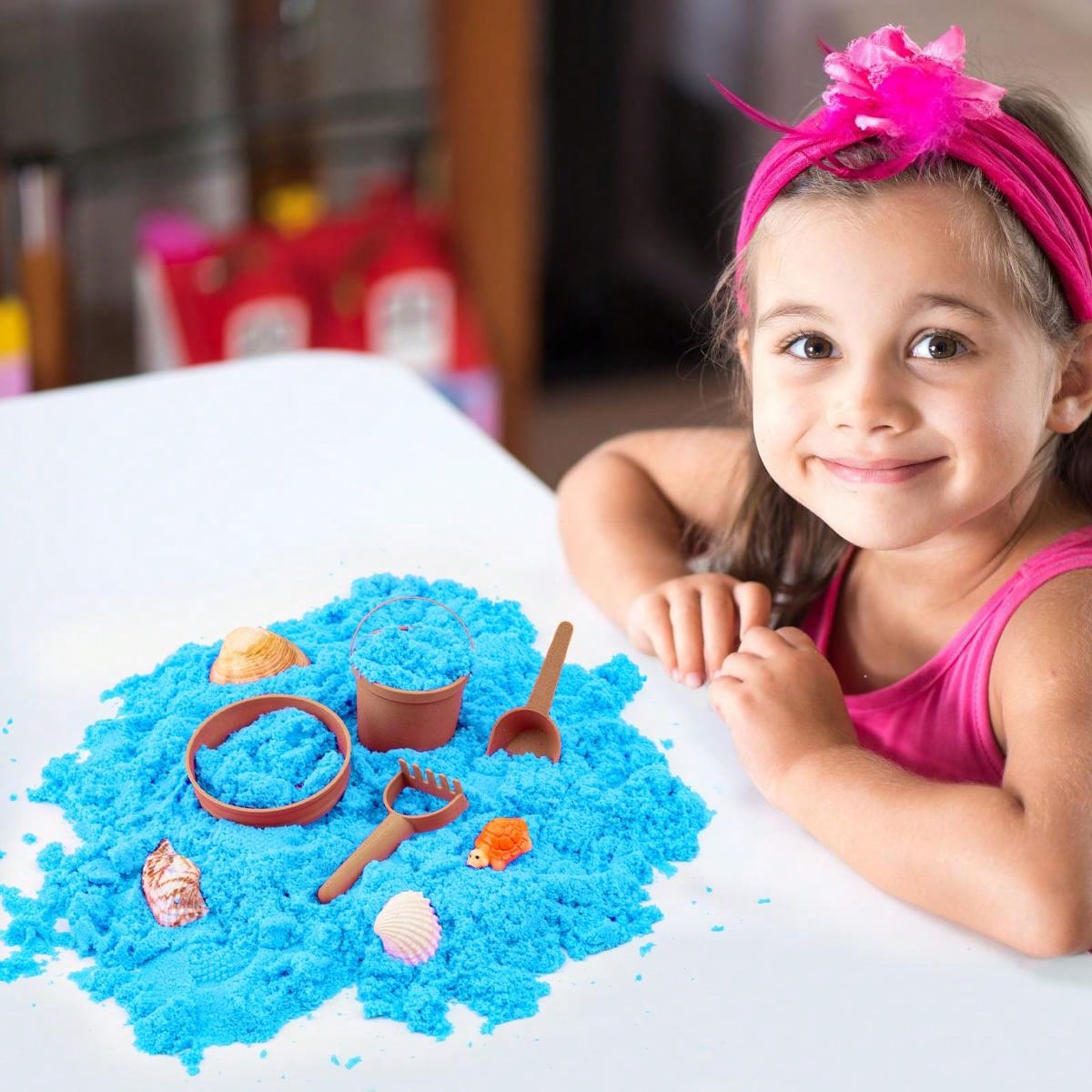 A Set Of 4 Pieces Mini Kids Sandbox Tools Play House Set, Including ...