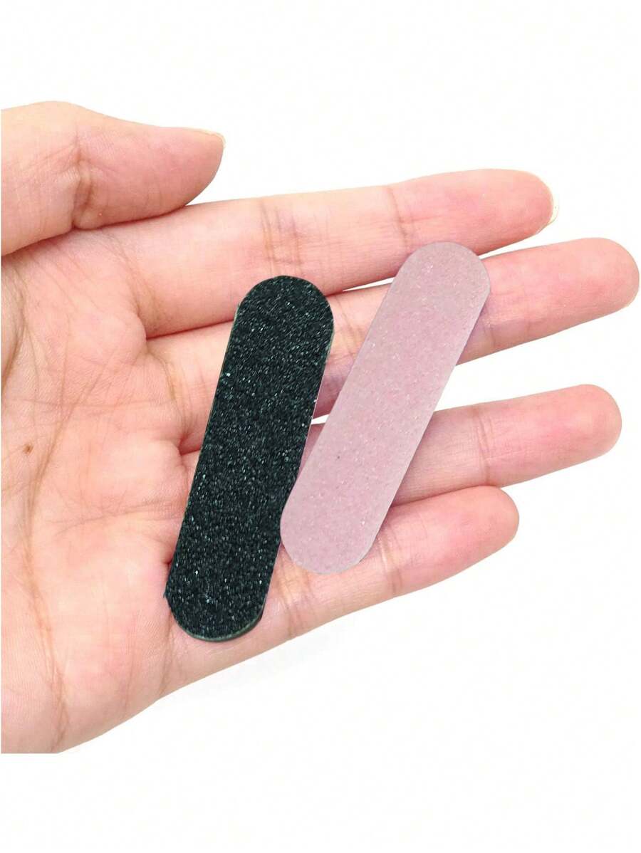 50pcs Mini Nail File Set Buffing Files Trimmer Sanding Polishing Buffer ...