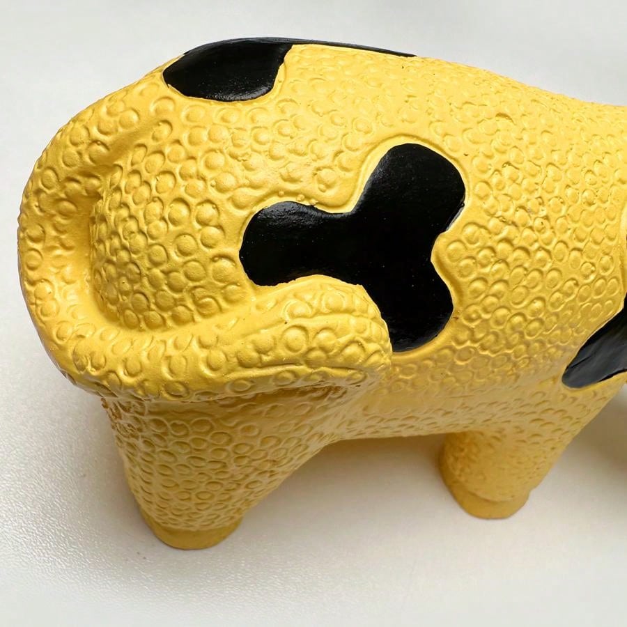 Squeaky Cartoon Mini Cow Toy, Natural Latex, & Safe, Designed For Cats ...