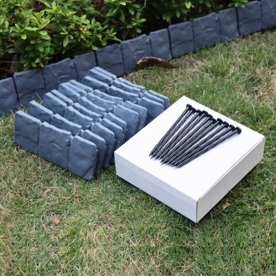 Garden Edging Border,16FT Landscape Edging Borders For Flower Beds ...