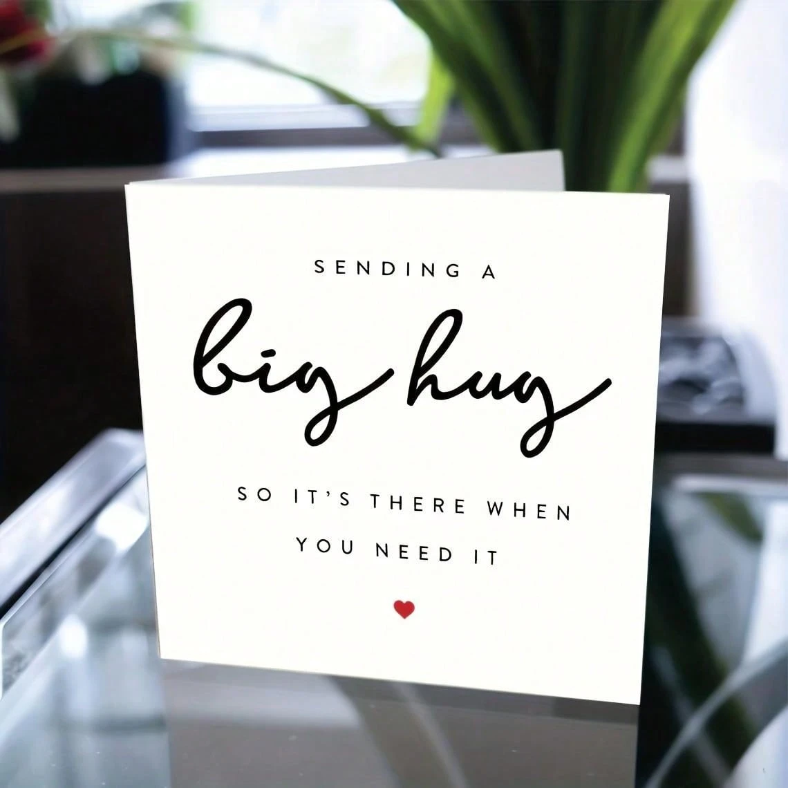 Sending You A Big Hug, May It Be There When You Need It - Missing You Card, Long Distance Card ...