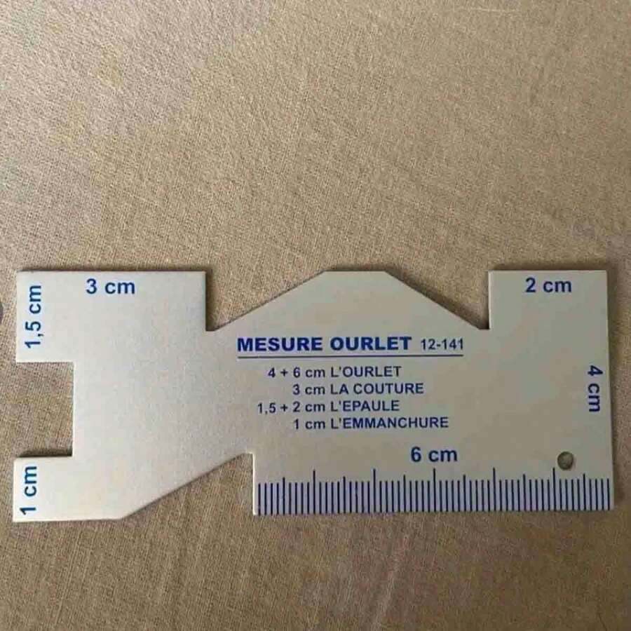 1PC Measuring Sewing Marker, Precision Quilting & Sewing Aluminum Ruler ...