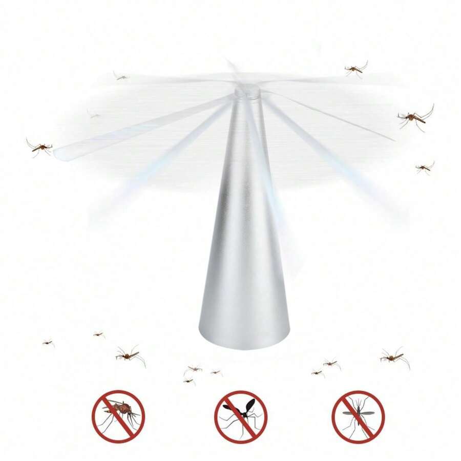 Bug Fan Fly Deterrent With Holographic Blades To Clear Bugs, Mosquitoes ...