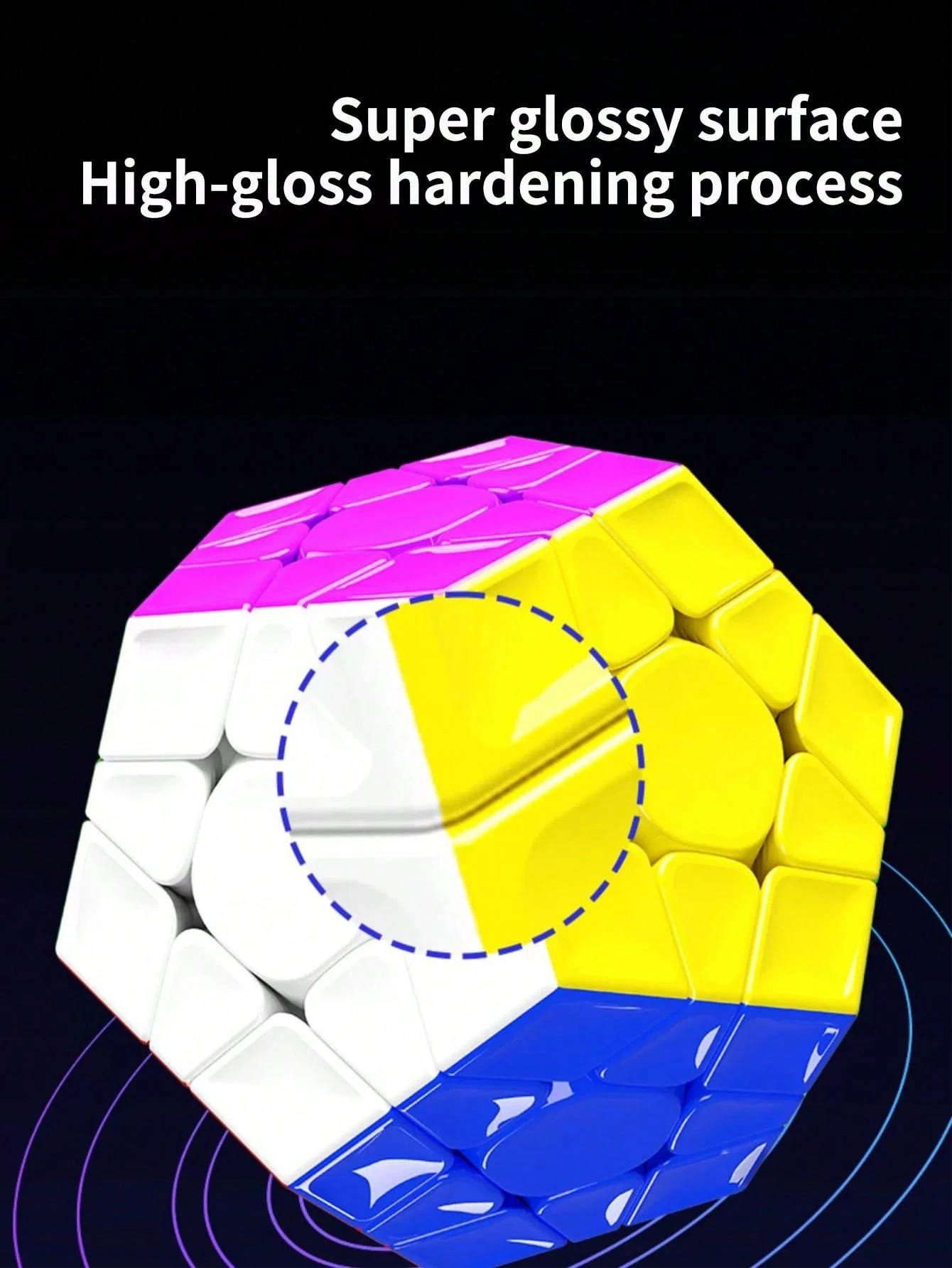 sengso Megaminx Magnetic Levitation Pentagonal Magnetic Speed Cube ...