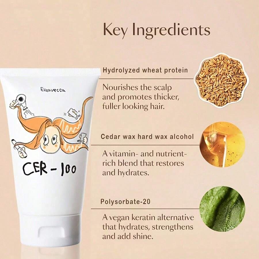 Elizavecca Cer-100 Collagen Coating Hair Protein Treatment 100ml | SHEIN UK