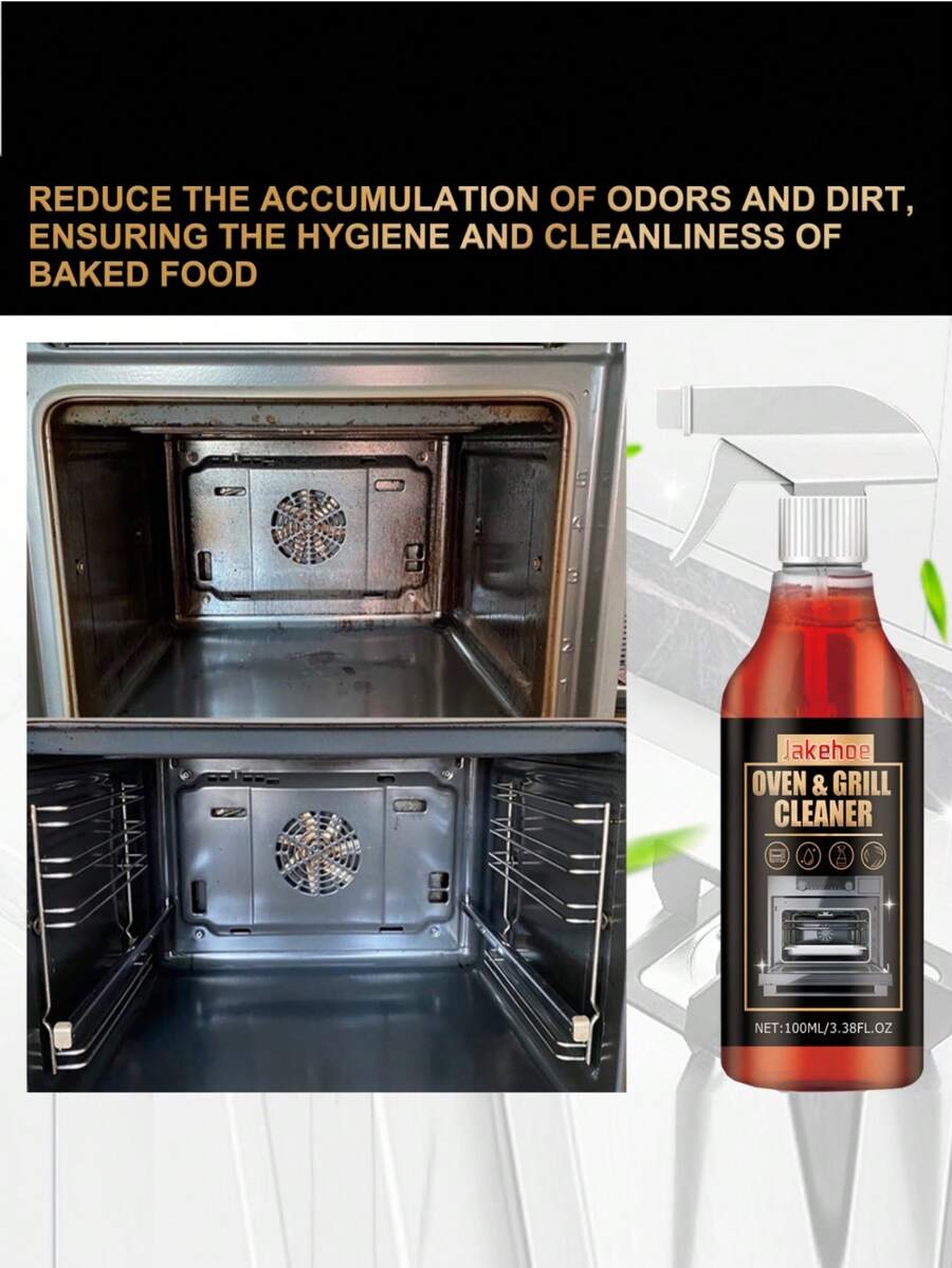 Oven & Grill Foam Cleaner - Specialized Degreaser & Deodorizer For Oven ...