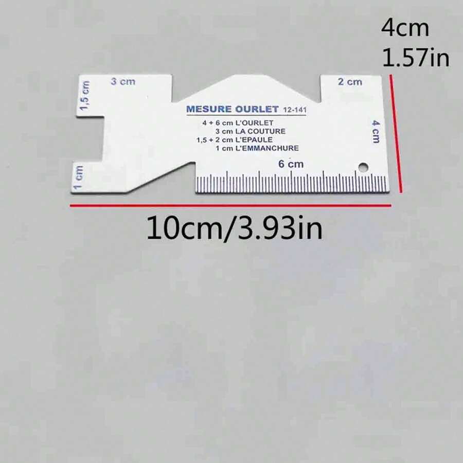 1PC Measuring Sewing Marker, Precision Quilting & Sewing Aluminum Ruler ...