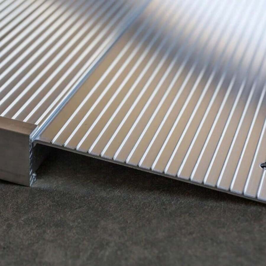 36 Inch Portable Self Supporting Aluminum Angled Entry Threshold Ramp ...