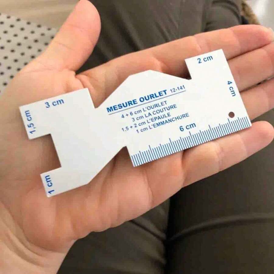 1PC Measuring Sewing Marker, Precision Quilting & Sewing Aluminum Ruler ...