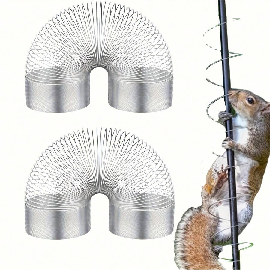 1pc Anti-Squirrel Spring Device For Bird Feeders, Outdoor Bird Feeding ...