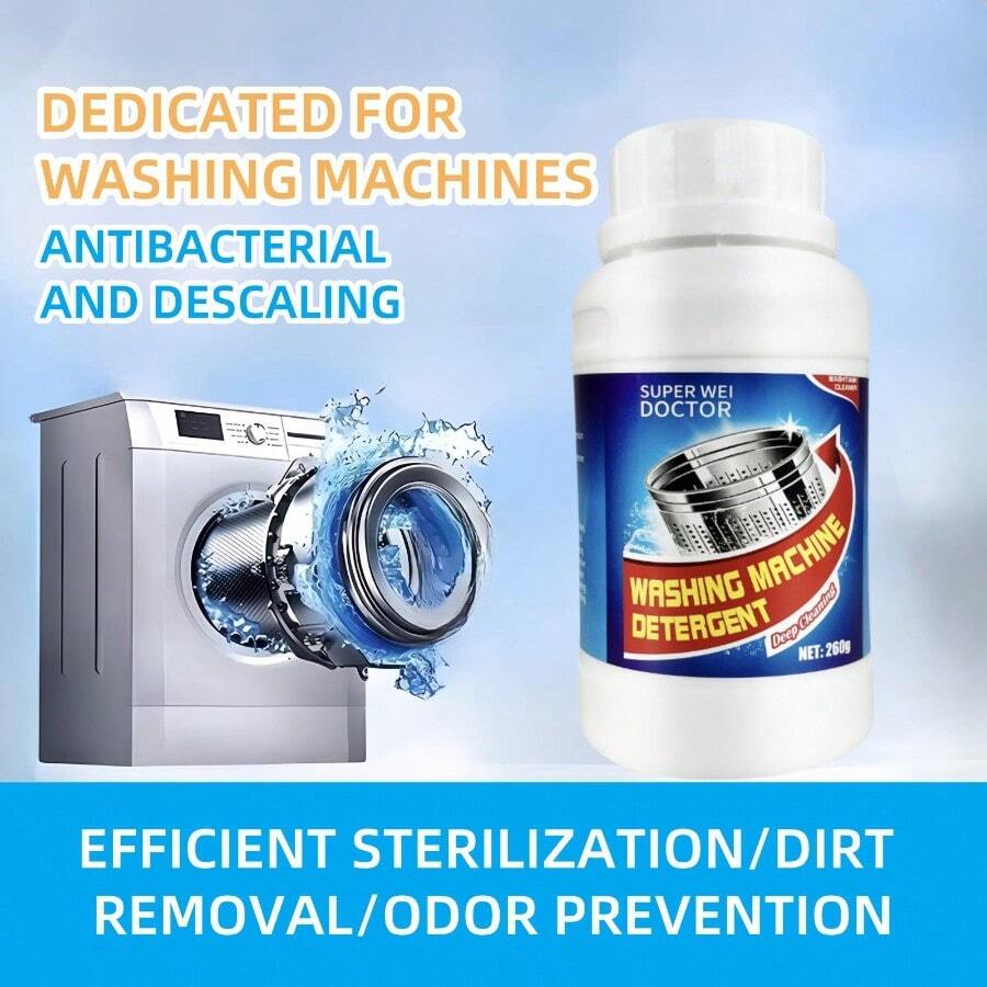 SUPER WEI DOCTOR Washing Machine Cleaner - Strong Deep Descaling ...