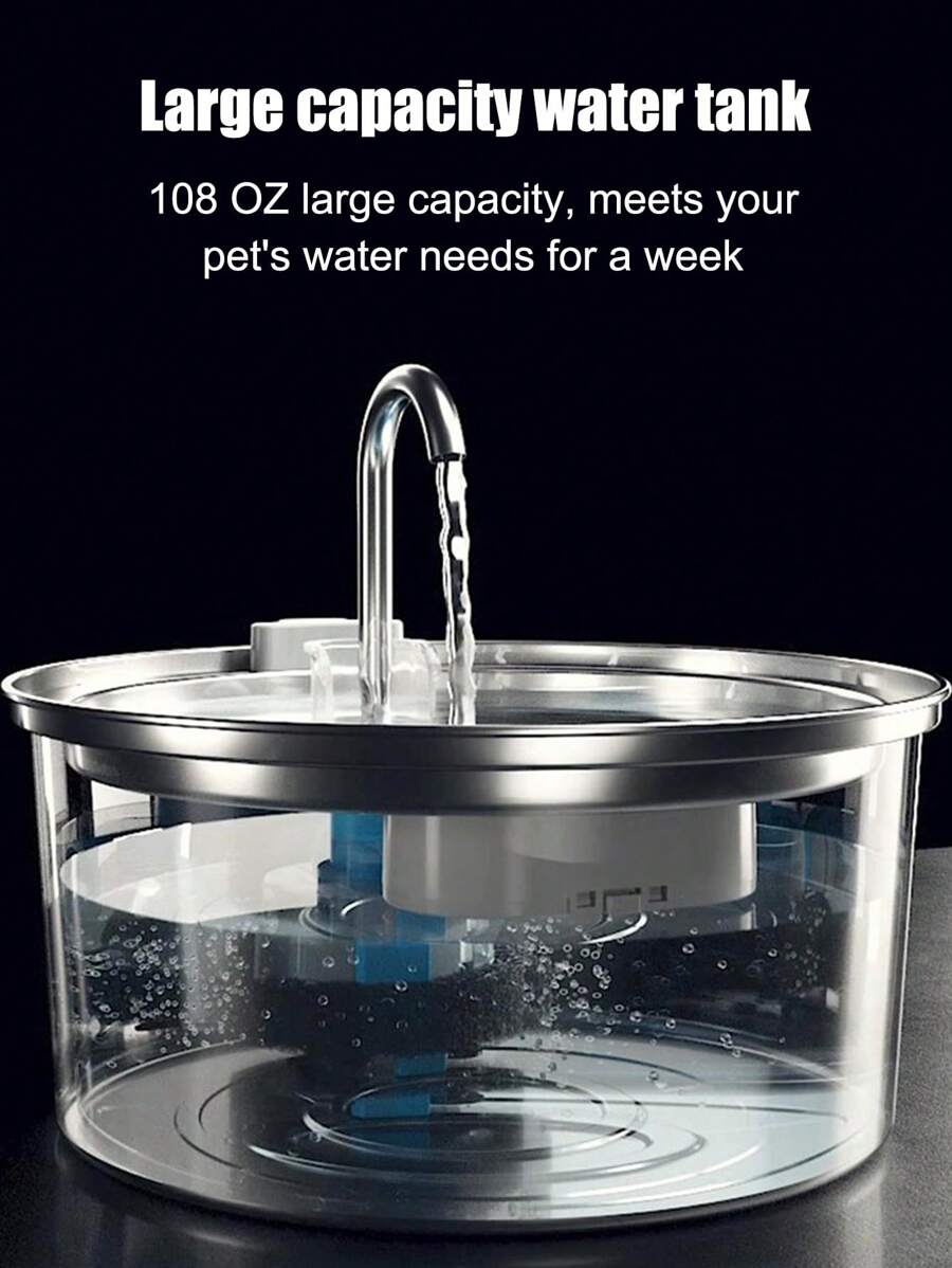 New Pet SUS304 Stainless Steel Large Capacity 108 Oz Smart Water ...
