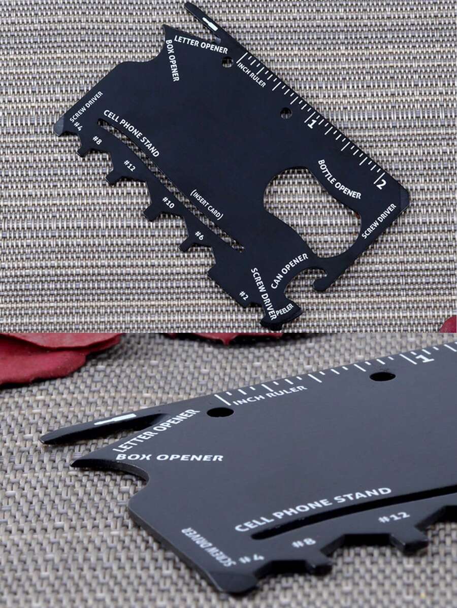 Customized 18-In-1 Multifunctional Outdoor Survival Military Knife Card ...