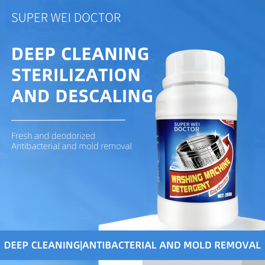 SUPER WEI DOCTOR Washing Machine Cleaner - Strong Deep Descaling ...