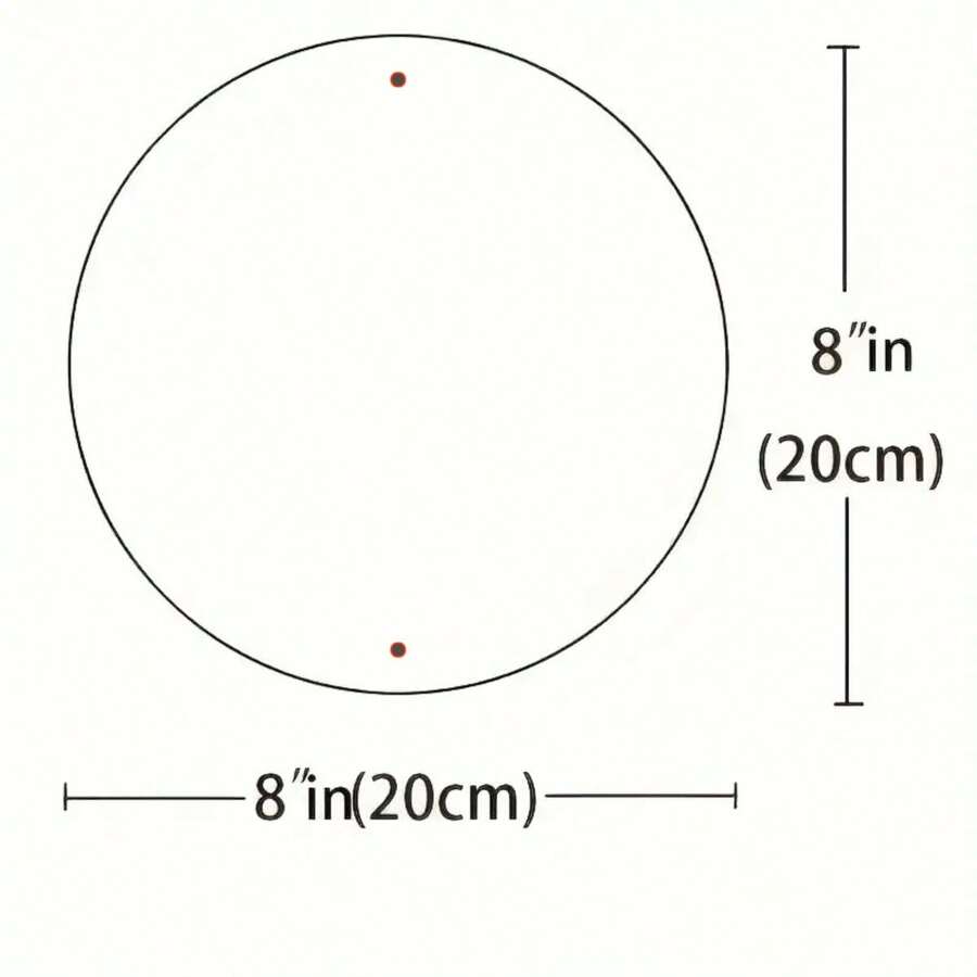 1pc Iron Round 8 Inch Sign With Gnome Hat & Clover, Simple Joyful ...