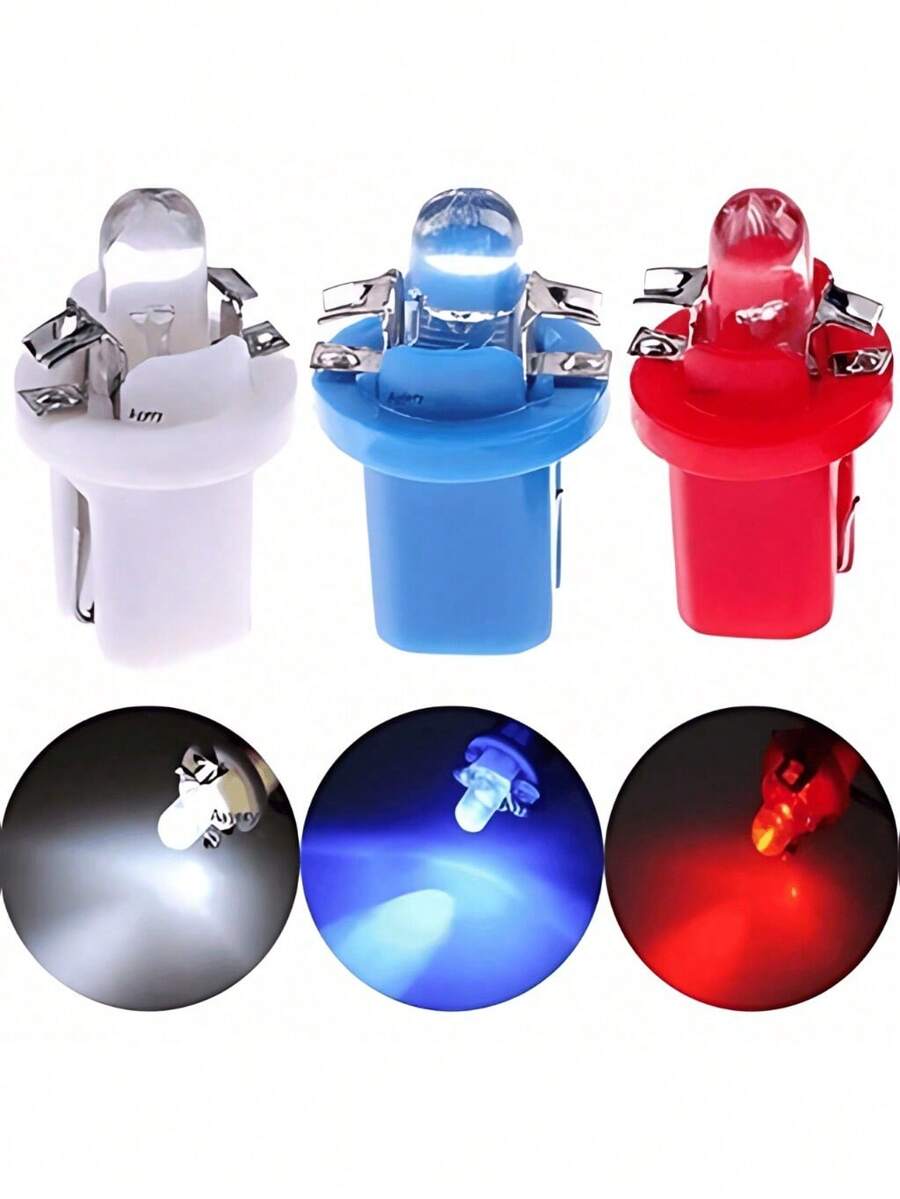 T5 B8.5 Led Acrylic Panel Socket Lamp B8.5 Led Drop Car Motorcycle W ...