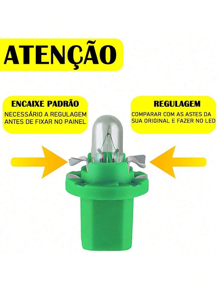 T5 B8.5 Led Acrylic Panel Socket Lamp B8.5 Led Drop Car Motorcycle W/ Universal Socket | SHEIN USA